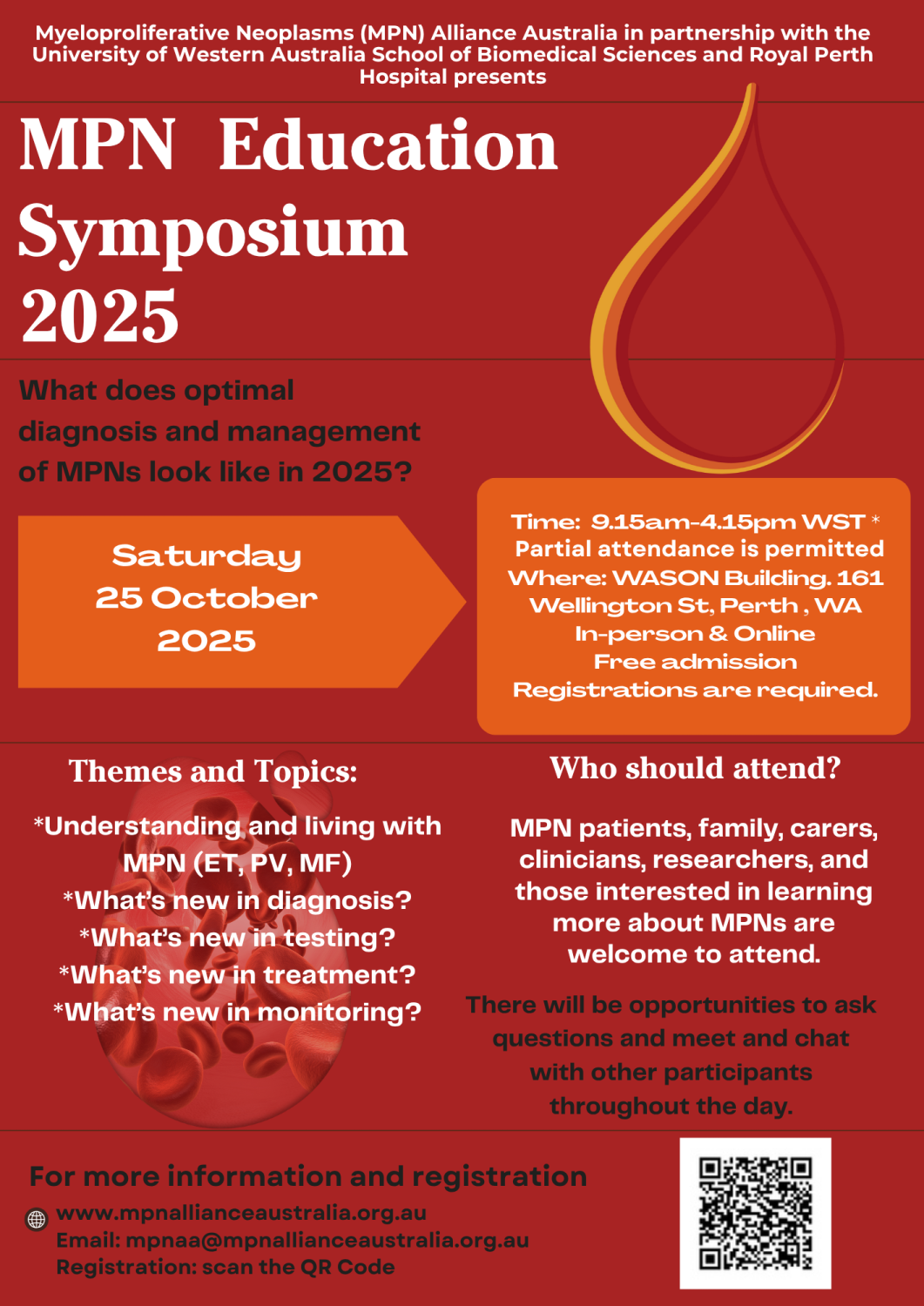 MPN Education Symposium in Perth - MPN Alliance Australia